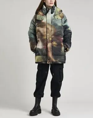 VIVIENNE WESTWOOD Padded Multicolor Shell Coat
