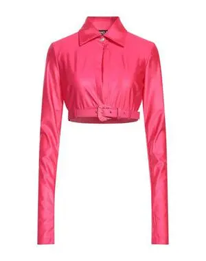 Versace Cropped Shirt - Fuchsia
