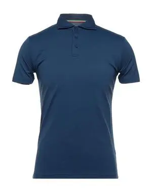 PEOPLE OF SHIBUYA Polo Shirt Size Polyamide - Navy