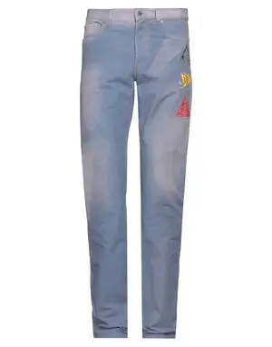 Dior Pants Sky Size Cotton, Calfskin