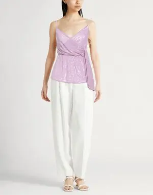 Liu Jo Sequined Peplum Top