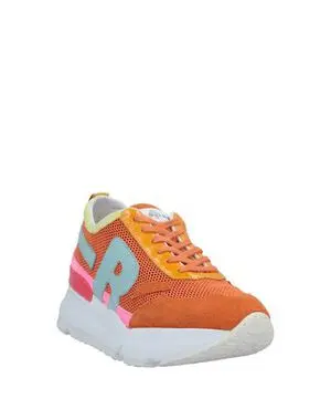 RUCOLINE Low-top Sneakers With Wedge - Orange