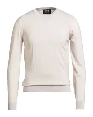 Alpha Studio Sweater Merino Wool - Ivory