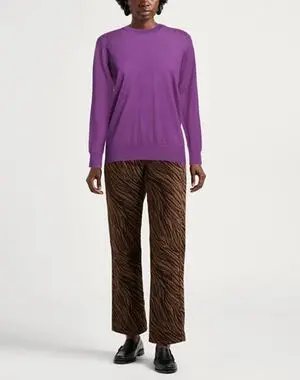 Zadig&Voltaire Merino Wool Crewneck Sweater - Purple