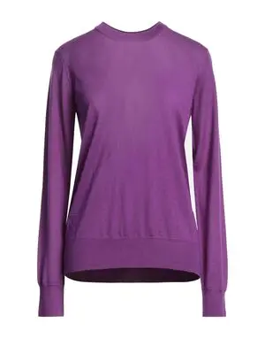 Zadig&Voltaire Merino Wool Crewneck Sweater - Purple