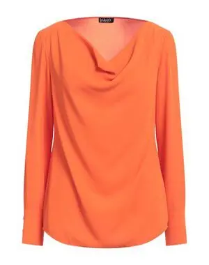 LIU •JO Crepe Top - Orange