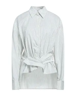 LOW CLASSIC Striped Shirt - White