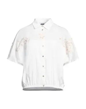 Alpha Studio Appliqued Short Sleeve Shirt