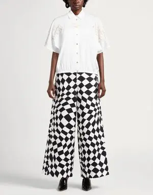 Alpha Studio Appliqued Short Sleeve Shirt