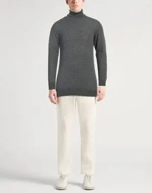 BILLIONAIRE Wool-blend Turtleneck - Grey