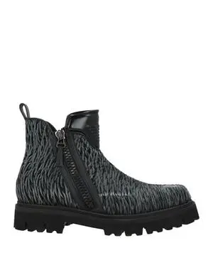 Emporio Armani Round Toe Boots For Men