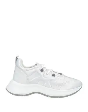 Hogan Leather Chunky Sneakers - Silver