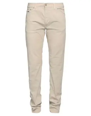HARMONT & BLAINE Pants Size Cotton, Elastane - Beige