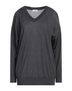 Brunello Cucinelli Cashmere And Silk Sweater - Grey
