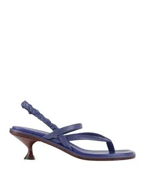 Toe Loop Slingback Sandals