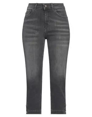 Liu Jo Cotton And Elastane Straight-leg Jeans