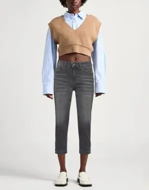 Liu Jo Cotton And Elastane Straight-leg Jeans