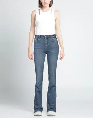 REBEL QUEEN BY LIU •JO High Waisted Flared Jeans