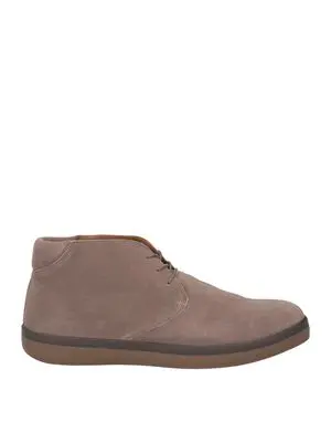 Fitflop Leather Desert Boots - Khaki