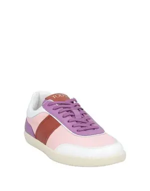 TOD'S Low-top Leather Sneakers - Pink