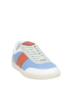 TOD'S Low-top Leather Sneakers - Purple