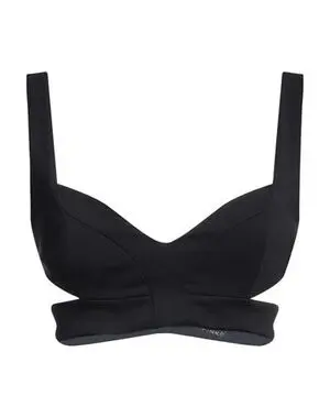 Pinko Jersey Crop Top - Black