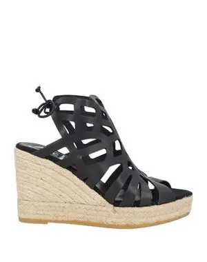 KANNA Leather Espadrille Sandals