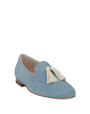 Eleventy Suede Loafers With Tassel Detail