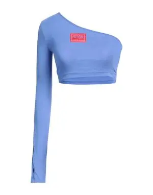 Versace One-shoulder Crop Top