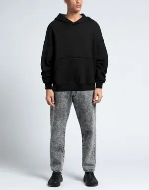 A PAPER KID Cotton Sweatshirt - Black