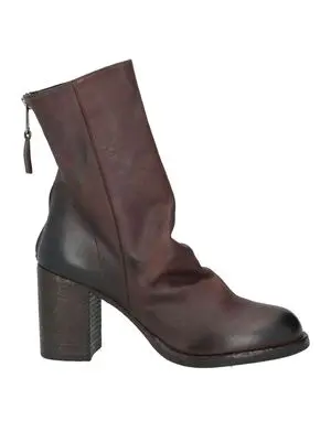 STRATEGIA Leather Ankle Boots