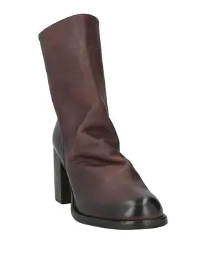 STRATEGIA Leather Ankle Boots