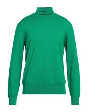 Altea Turtleneck Virgin Wool Top - Green