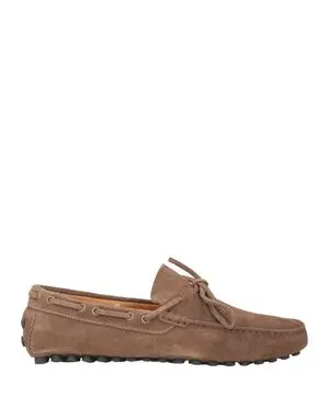 DOUCAL'S Leather Driving Loafers - Brown