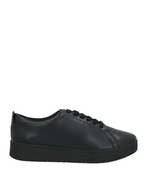 Fitflop Leather Low-top Sneakers - Black