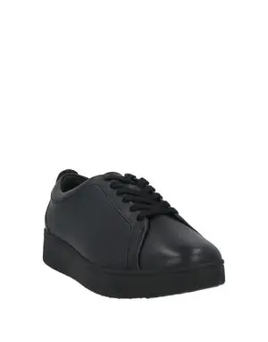 Fitflop Leather Low-top Sneakers - Black