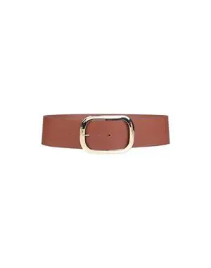 Liviana Conti Leather Corset Belt - Brown