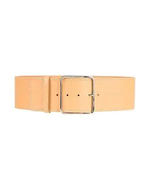Liviana Conti Leather Corset Belt - Sand