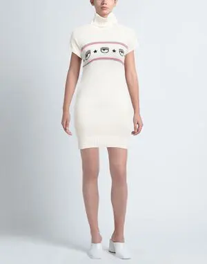 CHIARA FERRAGNI Mini Dress - White