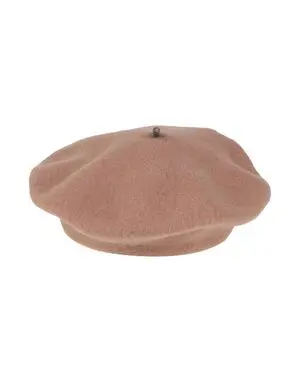 Brunello Cucinelli Beret In Wool - Beige