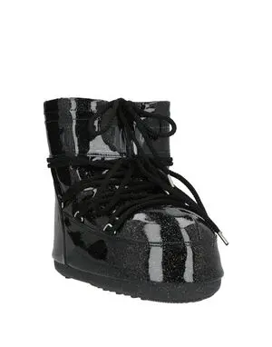 Moon Boot Glittered Ankle Boots - Black