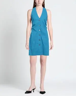 Pinko Mini Dress Linen Blend