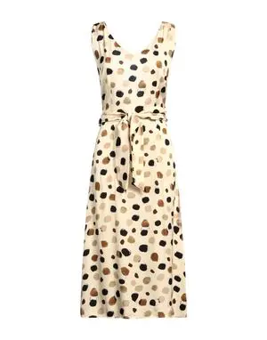 MANILA GRACE Midi Flared Dress