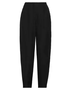 Emporio Armani Tapered Virgin Wool Blend Trousers
