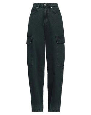 Sandro Cotton Cargo Jeans - Dark Green