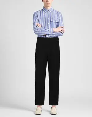 Emporio Armani Tapered Leg Flannel Pants