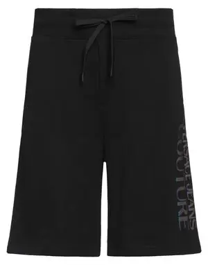 Versace Cotton-blend Fleece Shorts