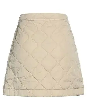 Burberry Flared Mini Skirt - Beige