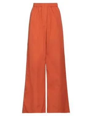 Max Mara Cotton Wide-leg Pants - Red