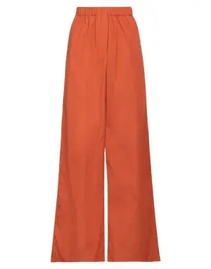 Max Mara Cotton Wide-leg Pants - Red